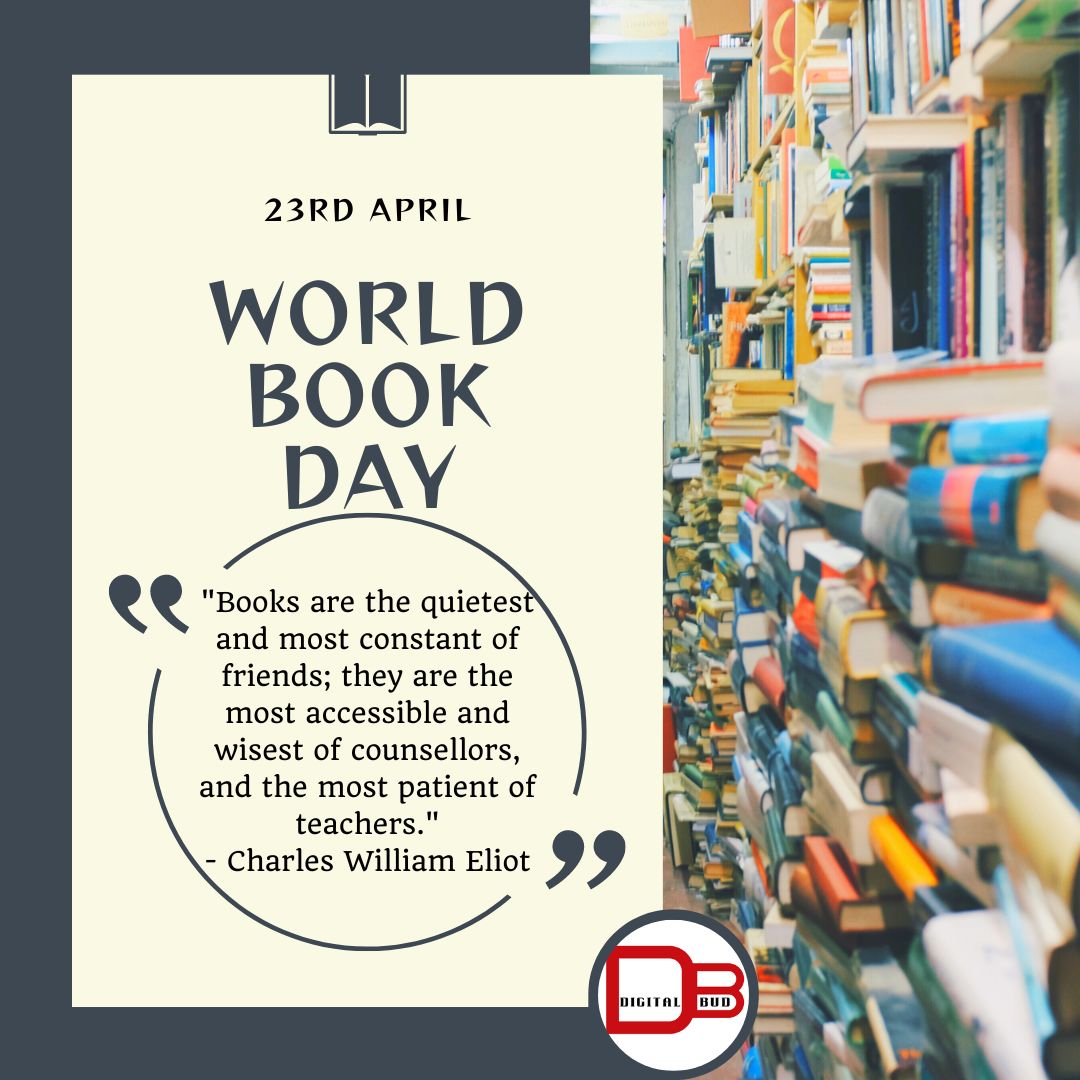 23rd April 2024 | World Book Day – Digital Bud